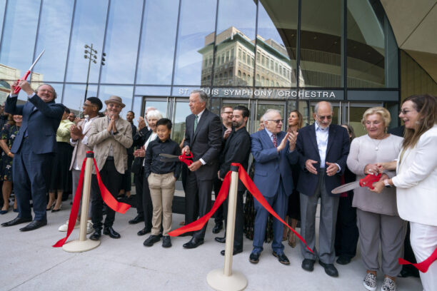 Ribbon cut on the new Jack C. Taylor Music Center - St. Louis Symphony ...